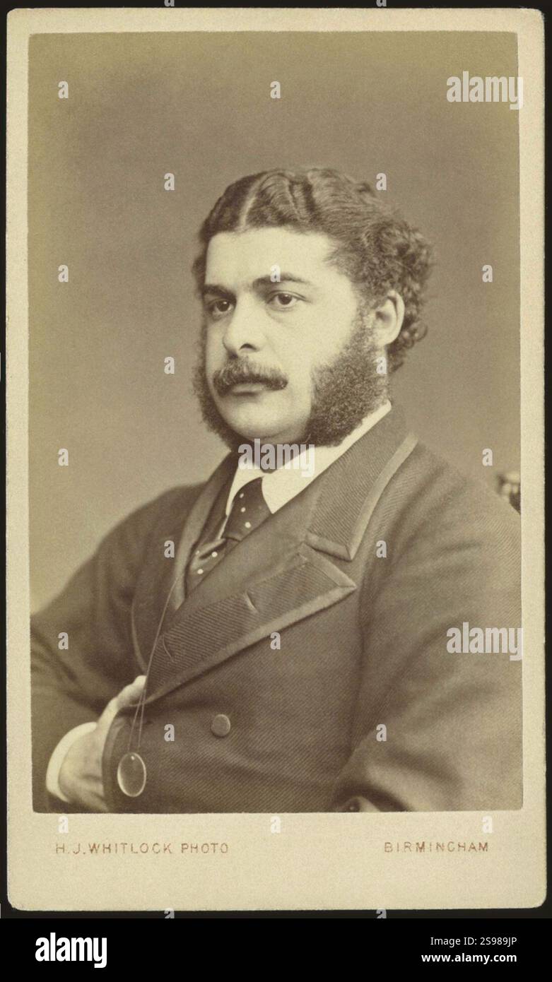 H.J. Whitlock - Photograph of Arthur Sullivan Stock Photo - Alamy