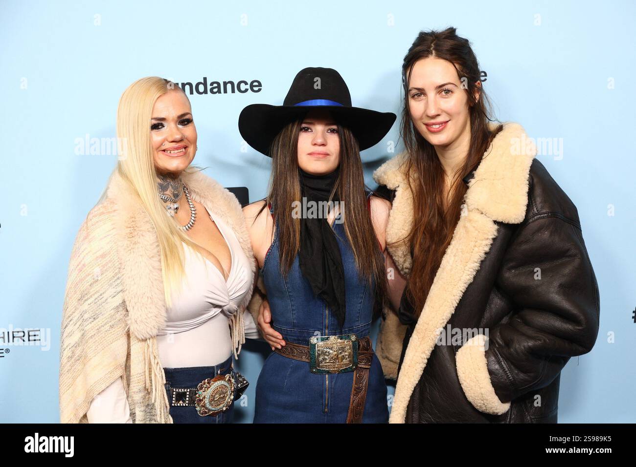 Tabatha Zimiga, Porshia Zimiga, Kate Beecroft at arrivals for EAST OF ...