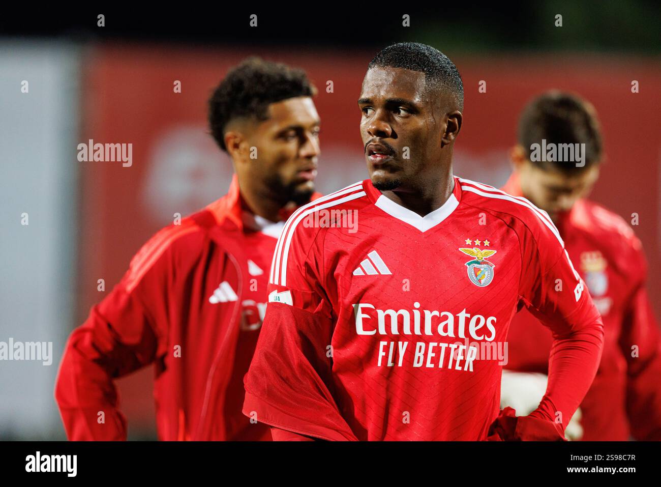 Gustavo Marques (SL Benfica B) seen during Liga Portugal 2 game between ...