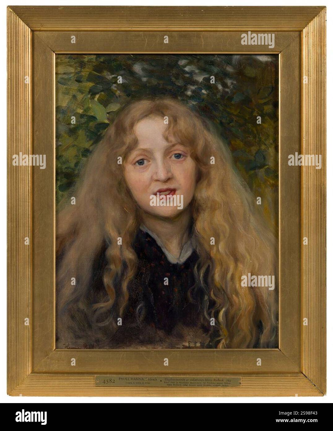 Hanna Pauli - Märta Rudbeck, the Artist Stock Photo - Alamy