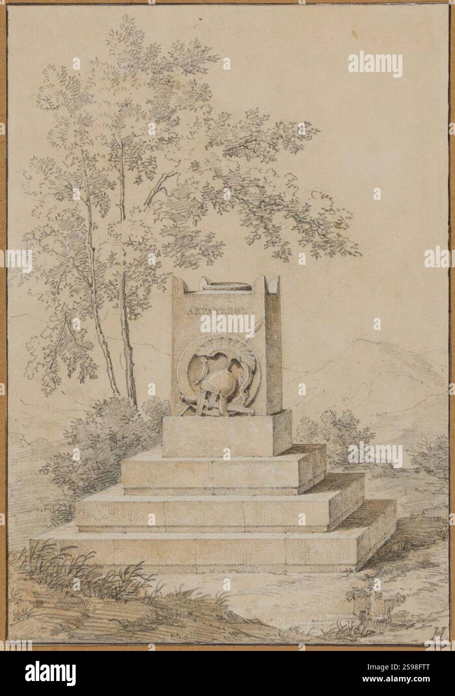 Hans Christian Hansen - Monumentprojekt Stock Photo - Alamy