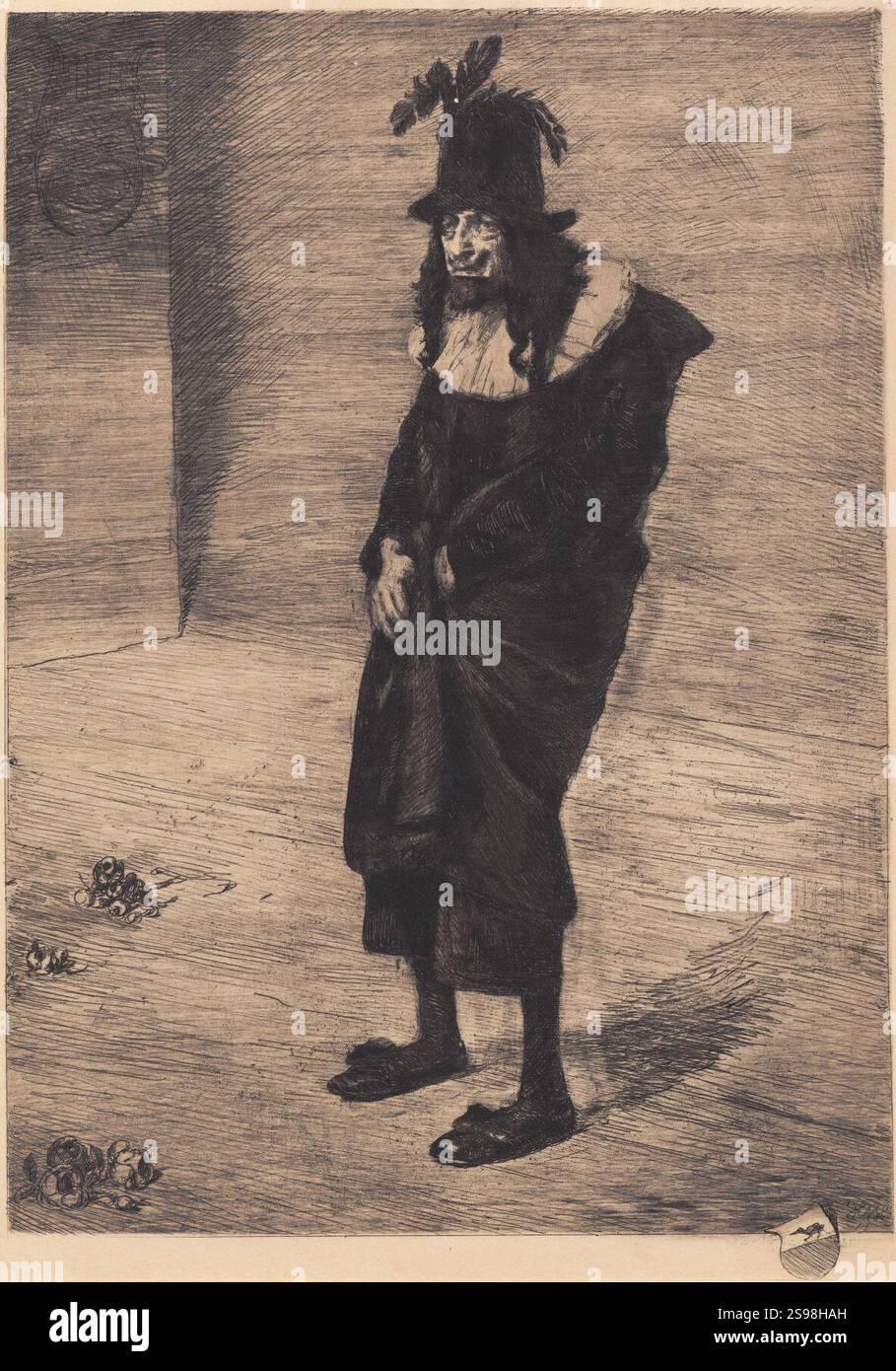 Hans Nikolaj Hansen, Don Bartholo , 1897 Stock Photo - Alamy