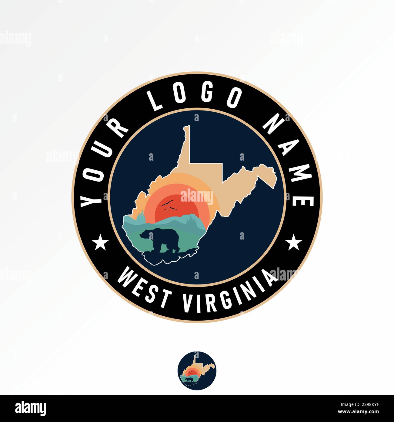 Usa national park animal Stock Vector Images - Alamy