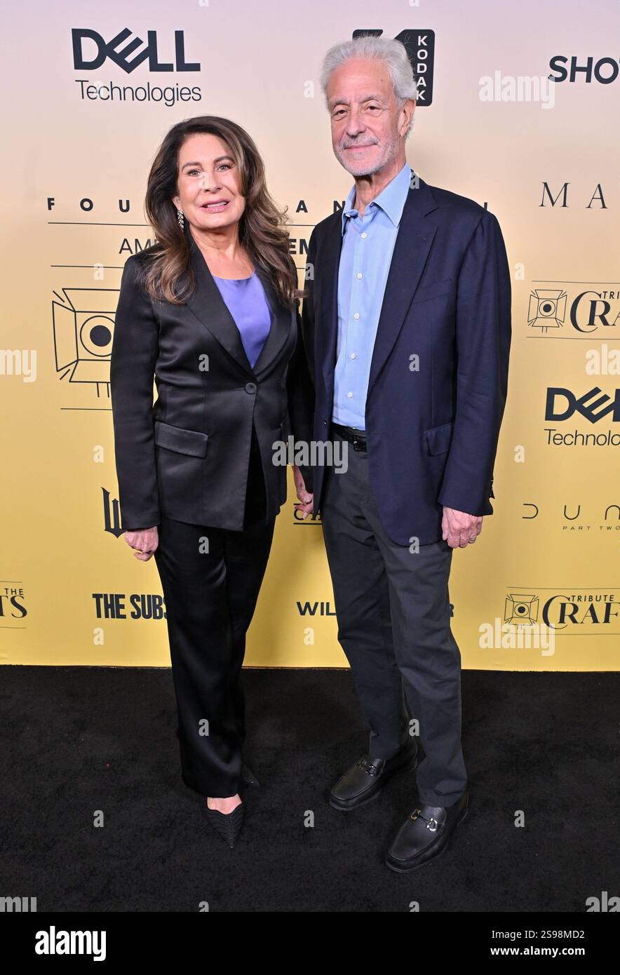 Paula Wagner and Rick Nicita arriving to American Cinematheque's 4th ...