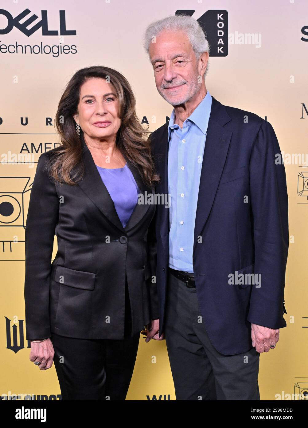 Paula Wagner and Rick Nicita arriving to American Cinematheque's 4th ...