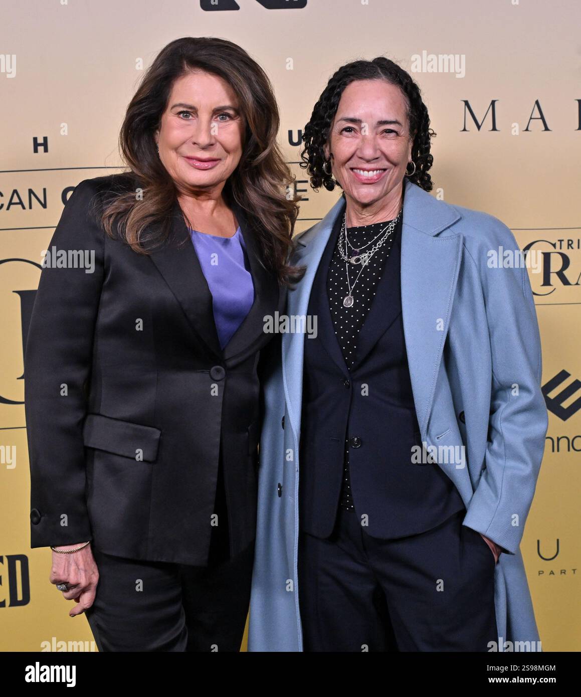Paula Wagner and Stephanie Allain arriving to American Cinematheque's ...