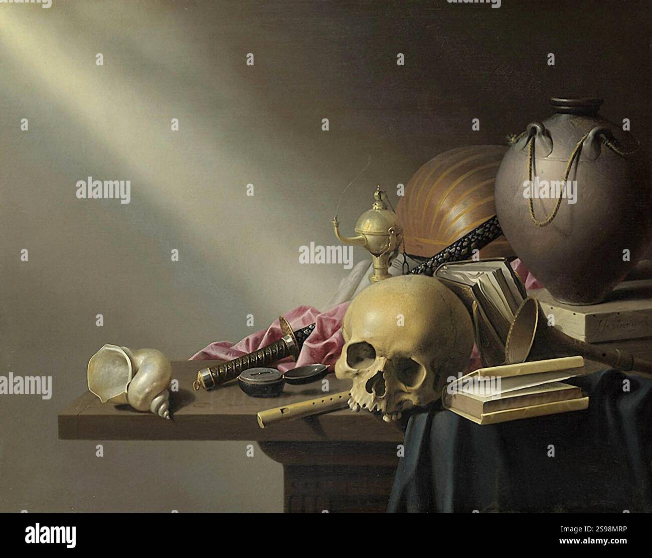 Harmen Steenwijck - Vanitas Still-Life Stock Photo - Alamy