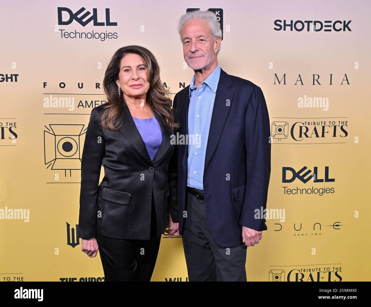 Paula Wagner and Rick Nicita arriving to American Cinematheque's 4th ...