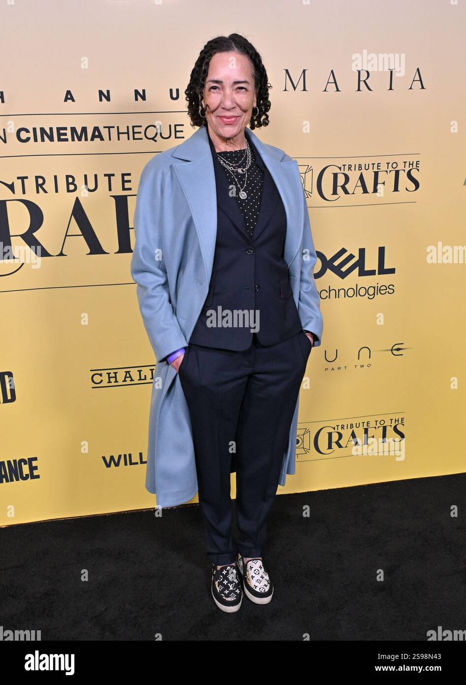 Stephanie Allain arriving to American Cinematheque's 4th Annual Tribute ...