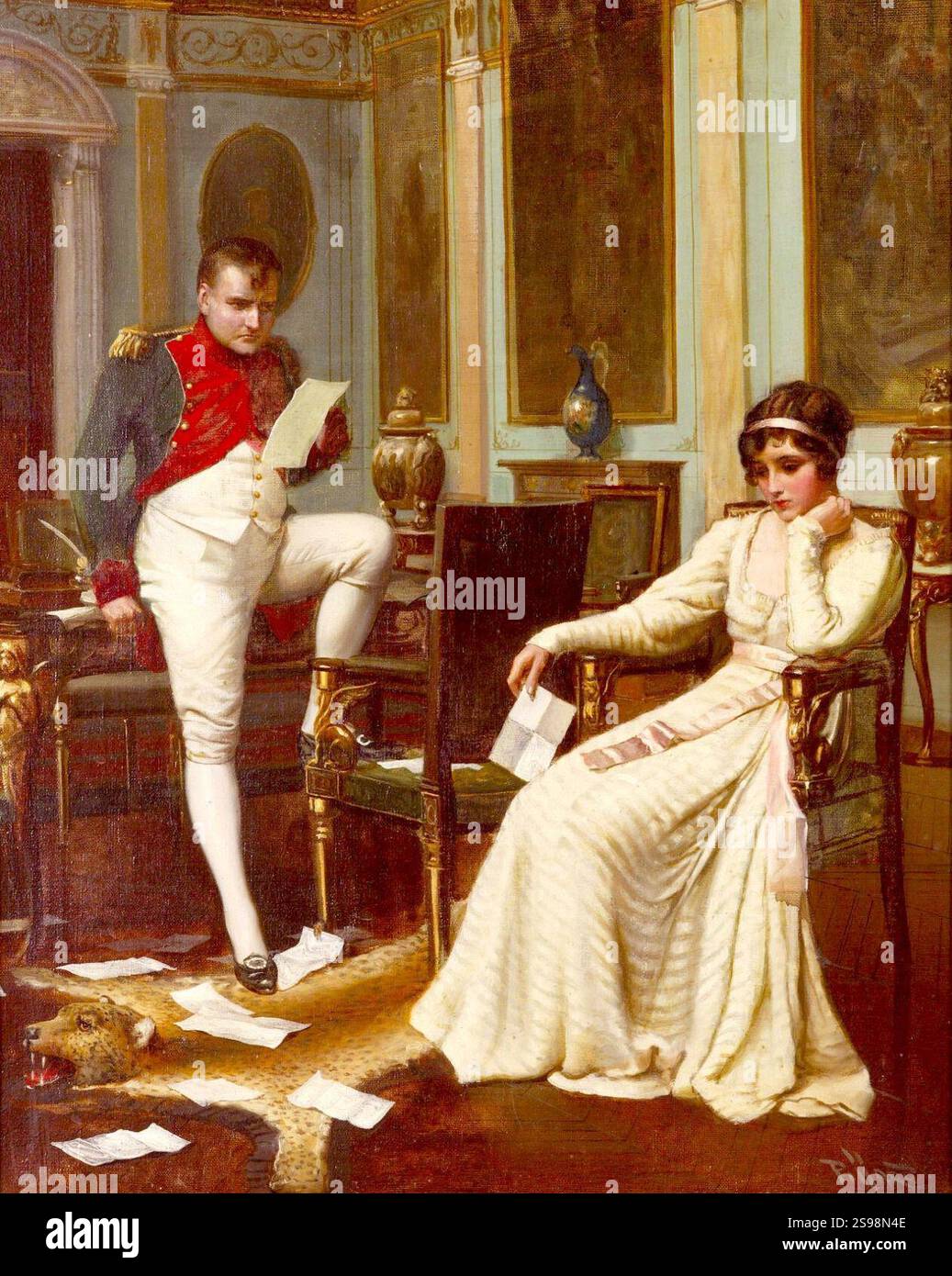Harold Piffard - Napoleon and Josephine Stock Photo - Alamy