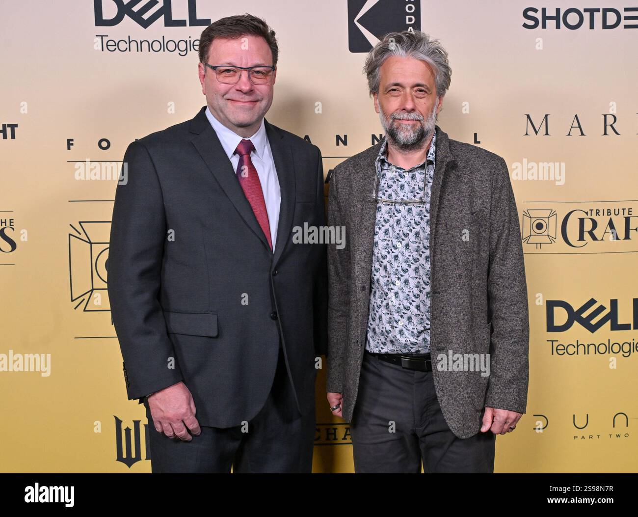 Ron Bartlett and Paul Lambert arriving to American Cinematheque's 4th ...