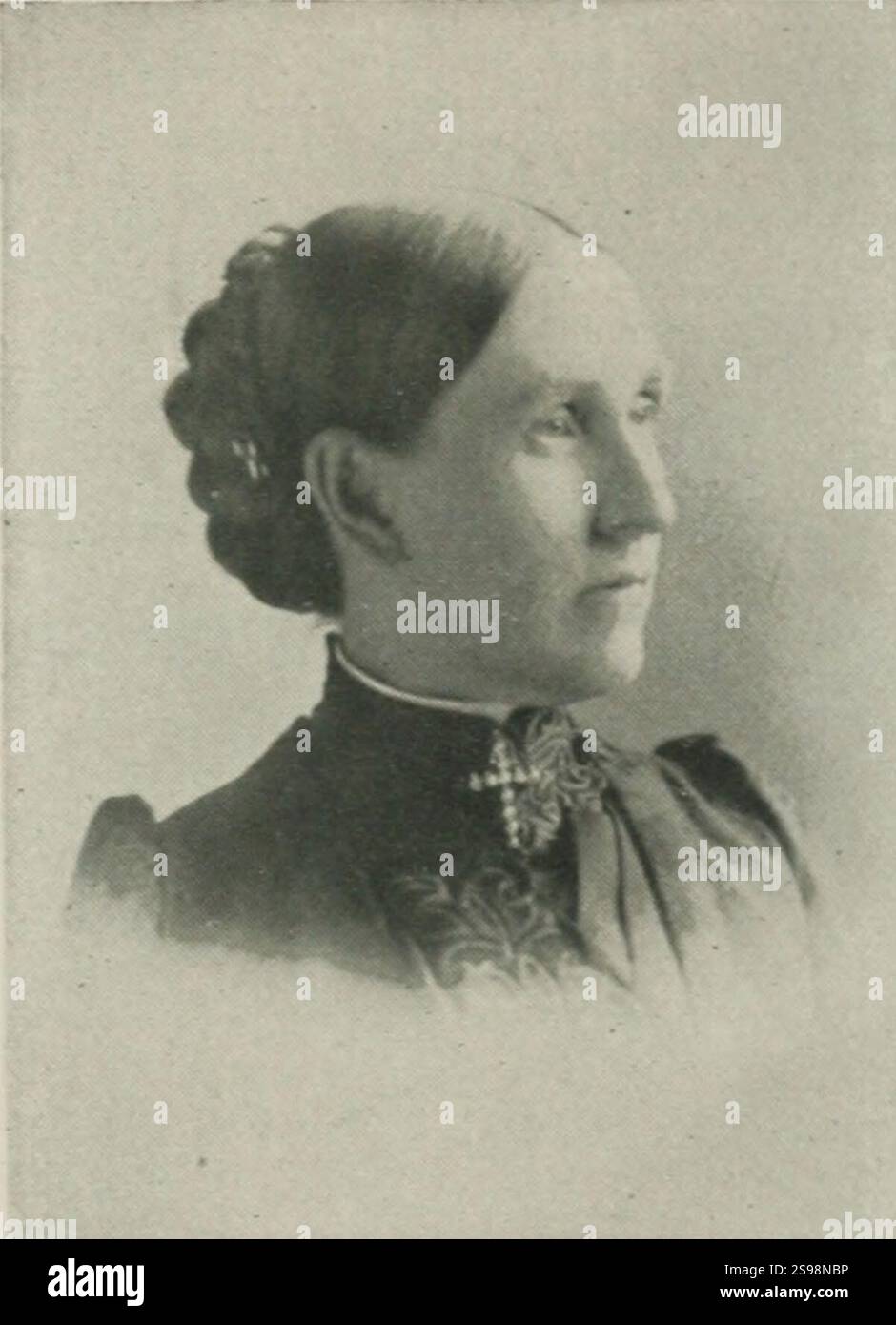 HARRIET O. WALKER A woman of the century (page 749 crop Stock Photo - Alamy