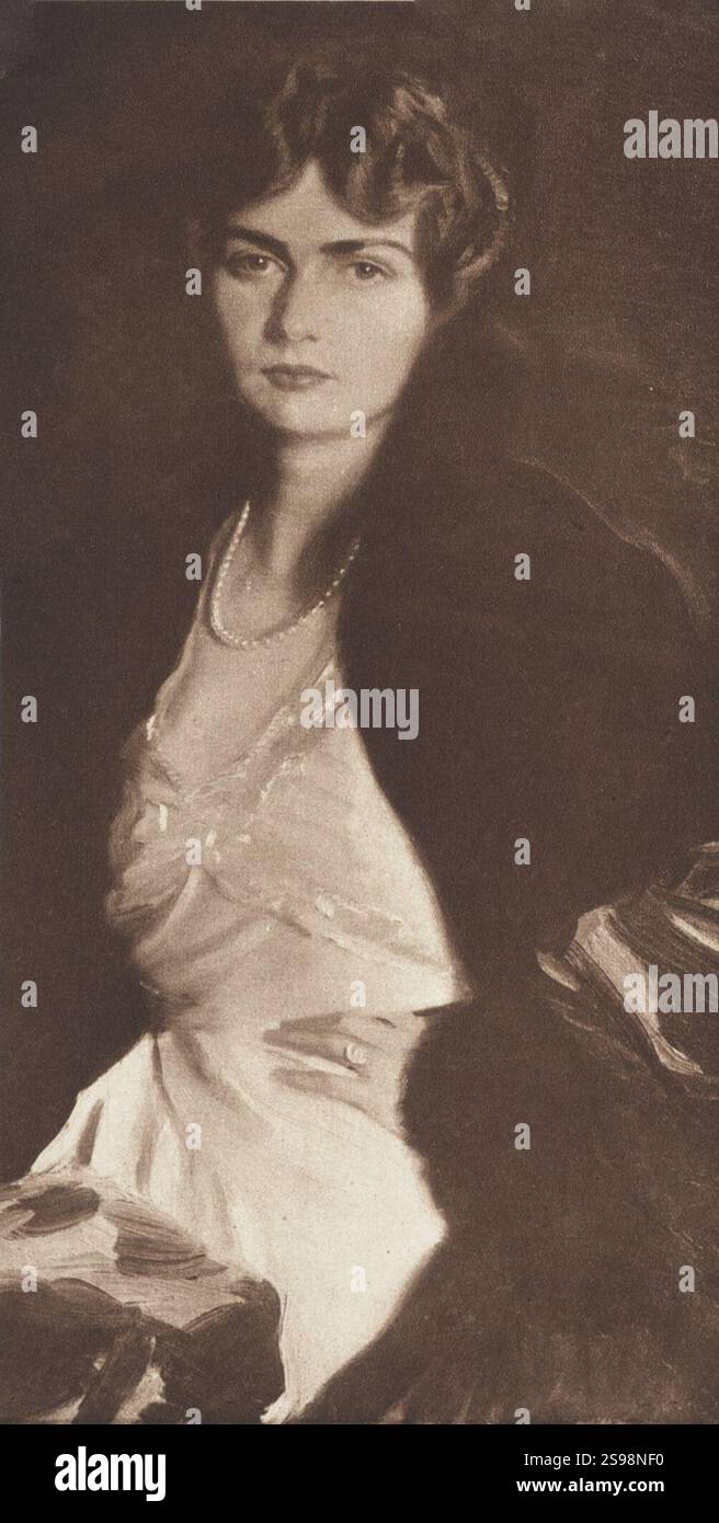 Harrington Mann - Mrs. Devereux Milburn (Nancy Steele Stock Photo - Alamy