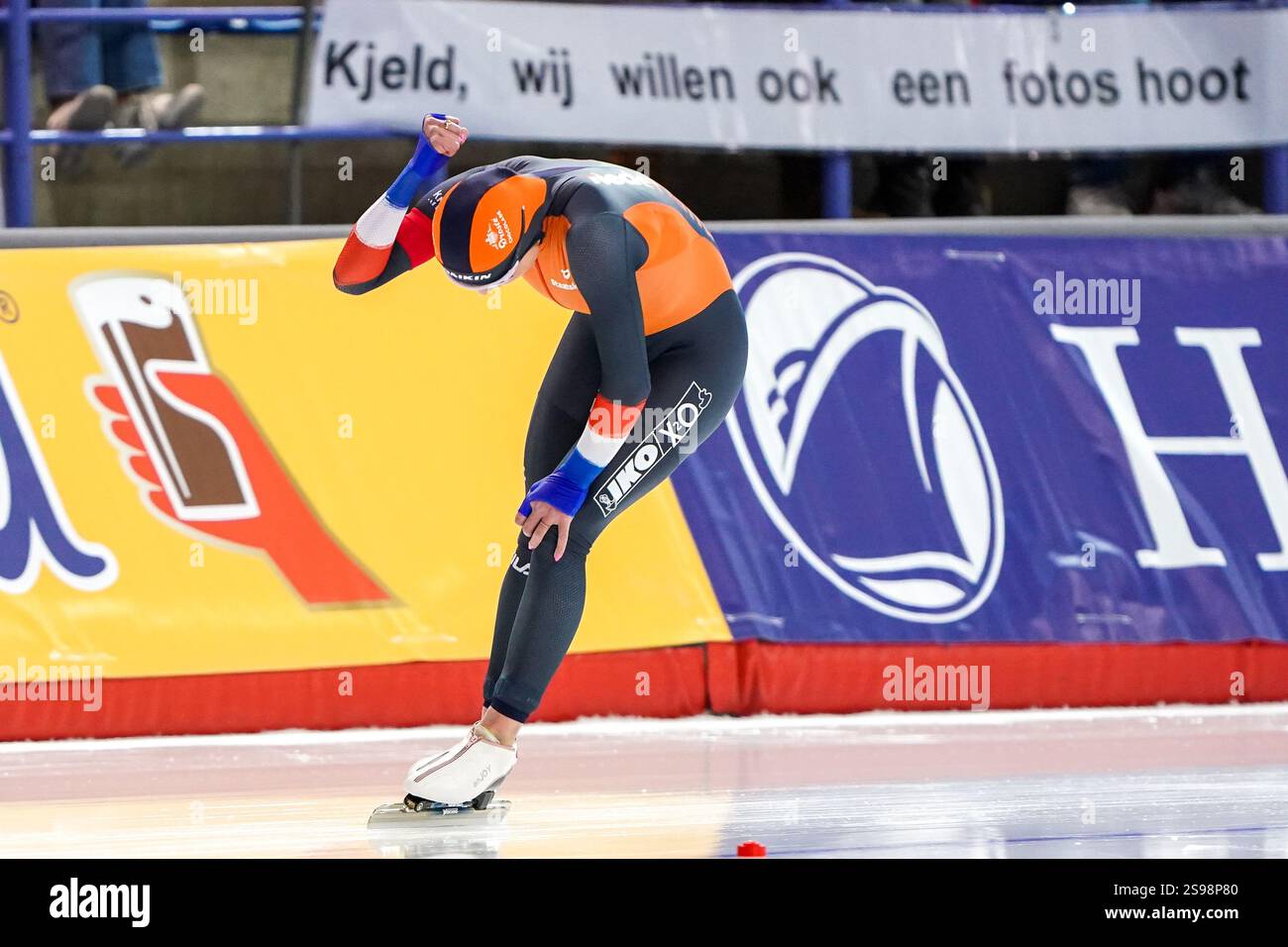 CALGARY, CANADA - JANUARY 24: Joy Beune of Netherlands competing during ...