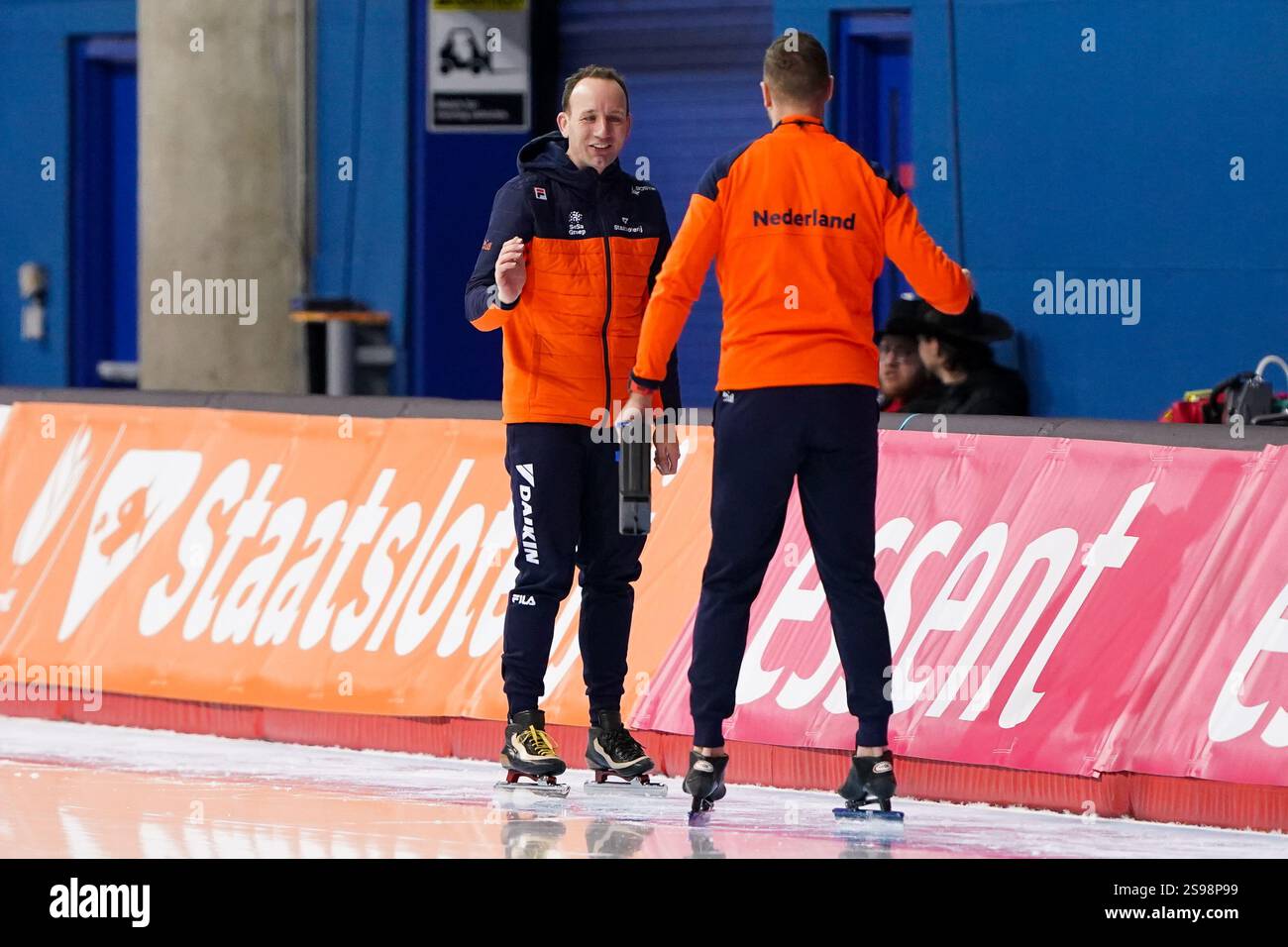 CALGARY, CANADA - JANUARY 24: Martin ten Hove of The Netherlands, Erwin ...