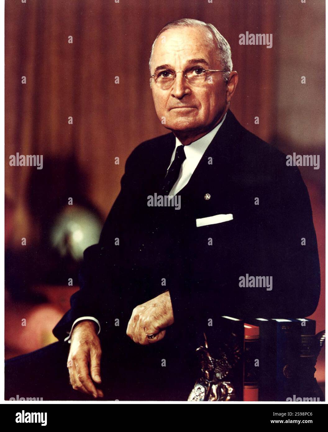 Harry S. Truman 1952 Stock Photo - Alamy