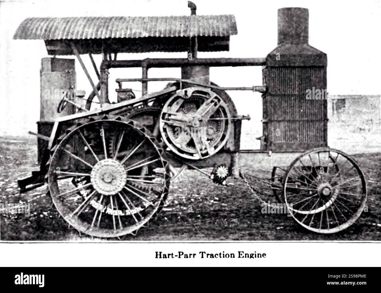 Hart-Parr Tractor (1915 Stock Photo - Alamy