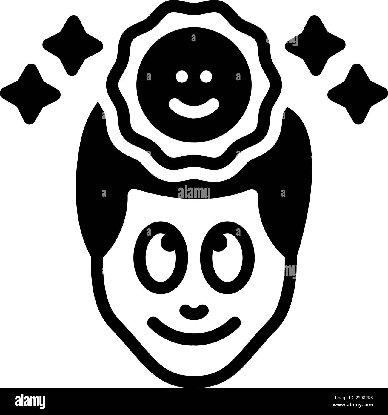 Optimistic icon hi-res stock photography and images - Alamy