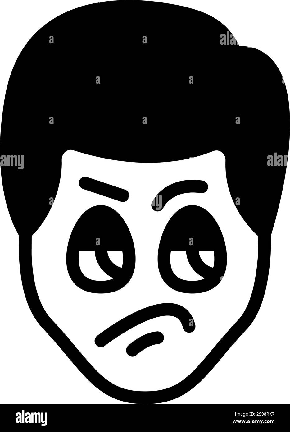Jealous expression Stock Vector Images - Alamy