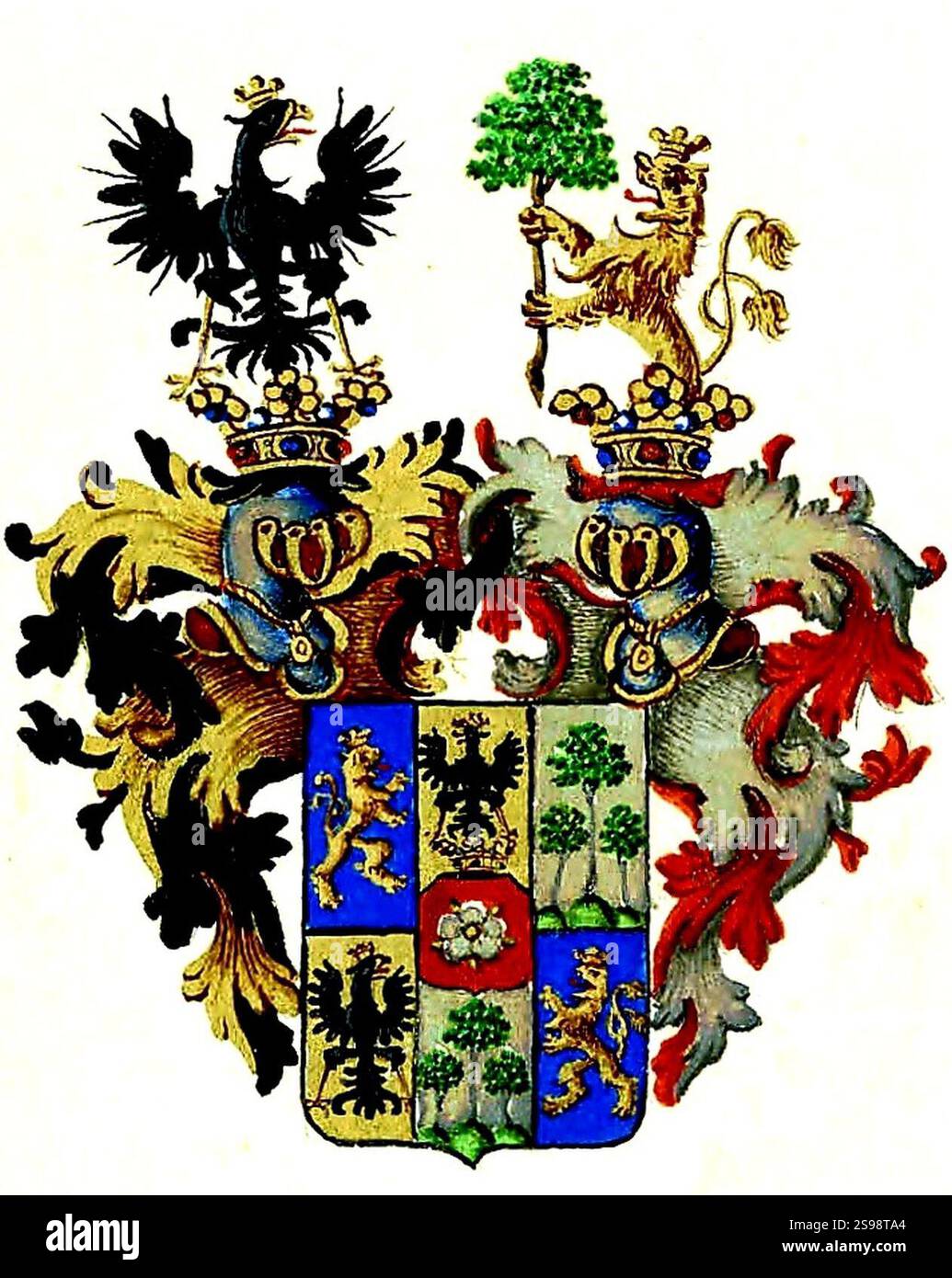 Ritter wappen hi-res stock photography and images - Alamy