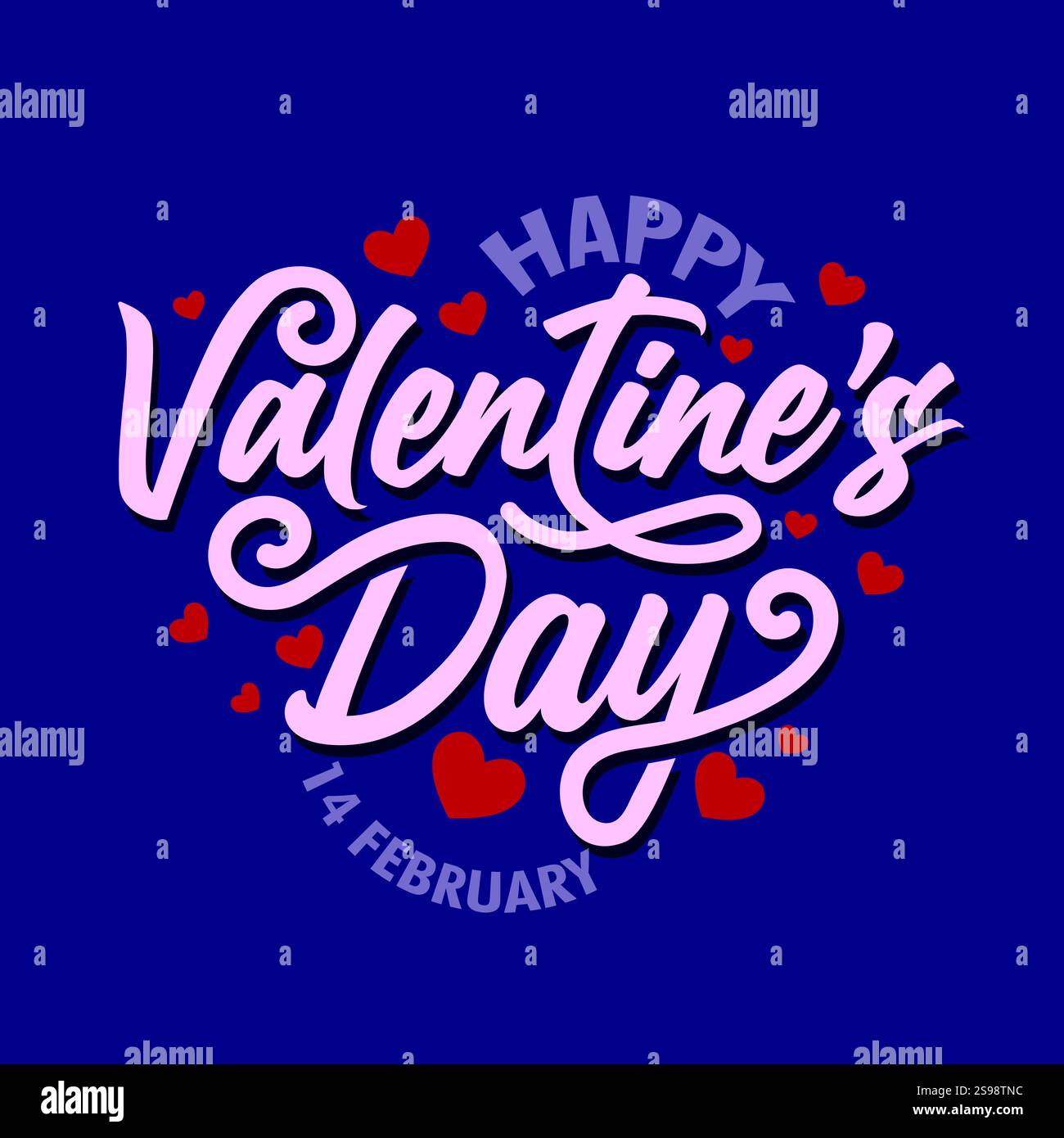 14 february invitation card hi-res stock photography and images - Alamy