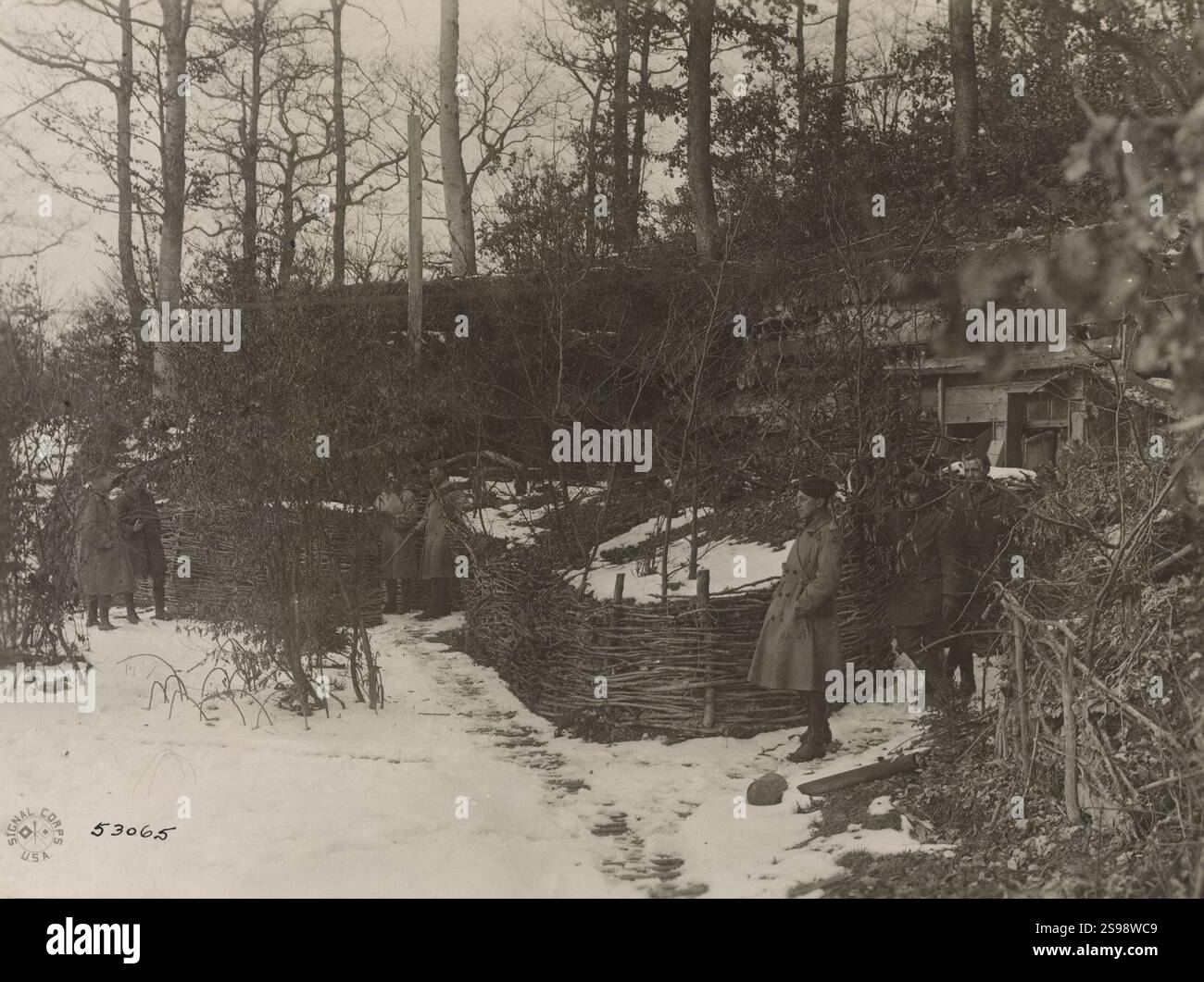 Hdqrs. of Major Gen. Wm. H. Johnston, Comdg. Gen, 91st Division, and ...