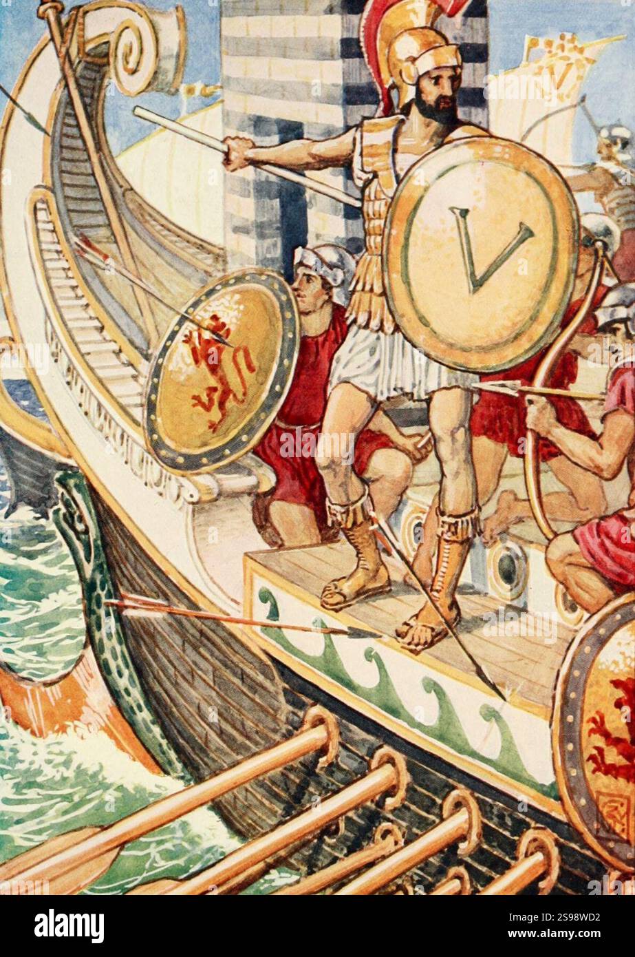 He became a target for every arrow (cropped Stock Photo - Alamy