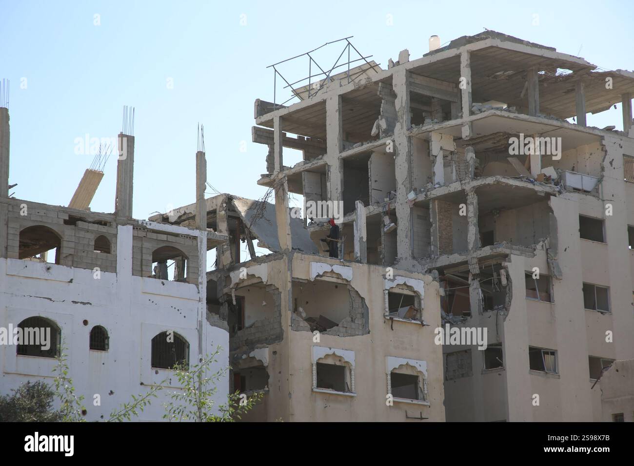 January 23, 2025, Gaza, Palestine: (int) the massive extent of ...