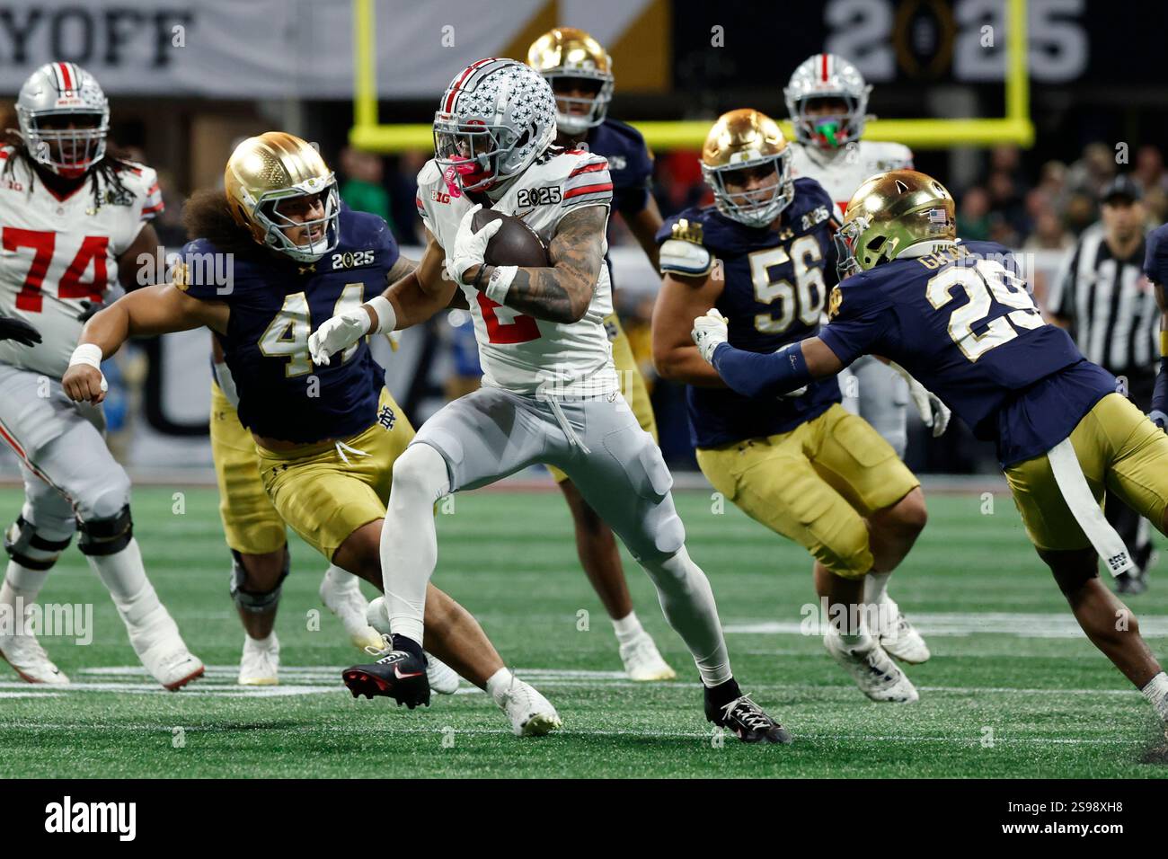 ATLANTA, GA - JANUARY 20: Ohio State Buckeyes wide receiver Emeka ...