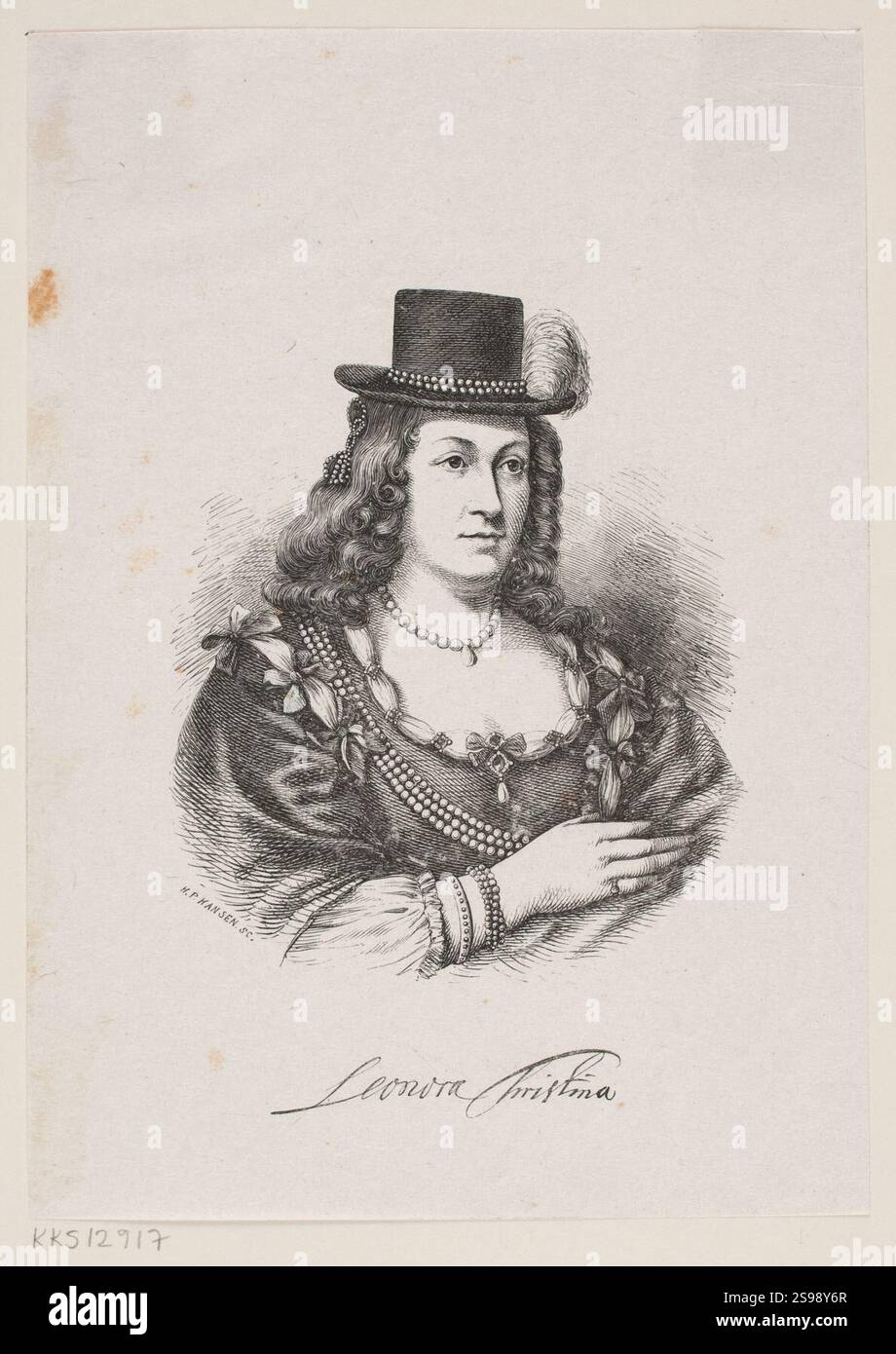 HP Hansen, Leonora Christina Ulfeldt Stock Photo - Alamy