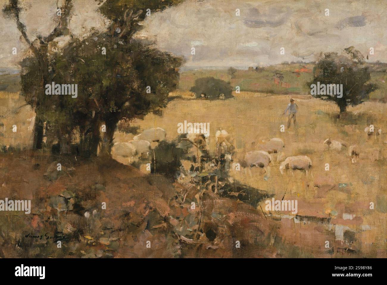 James Guthrie - Pastoral (1885 Stock Photo - Alamy