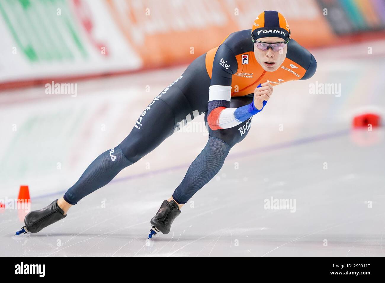 CALGARY, CANADA - JANUARY 24: Tim Prins of Netherlands competing during ...