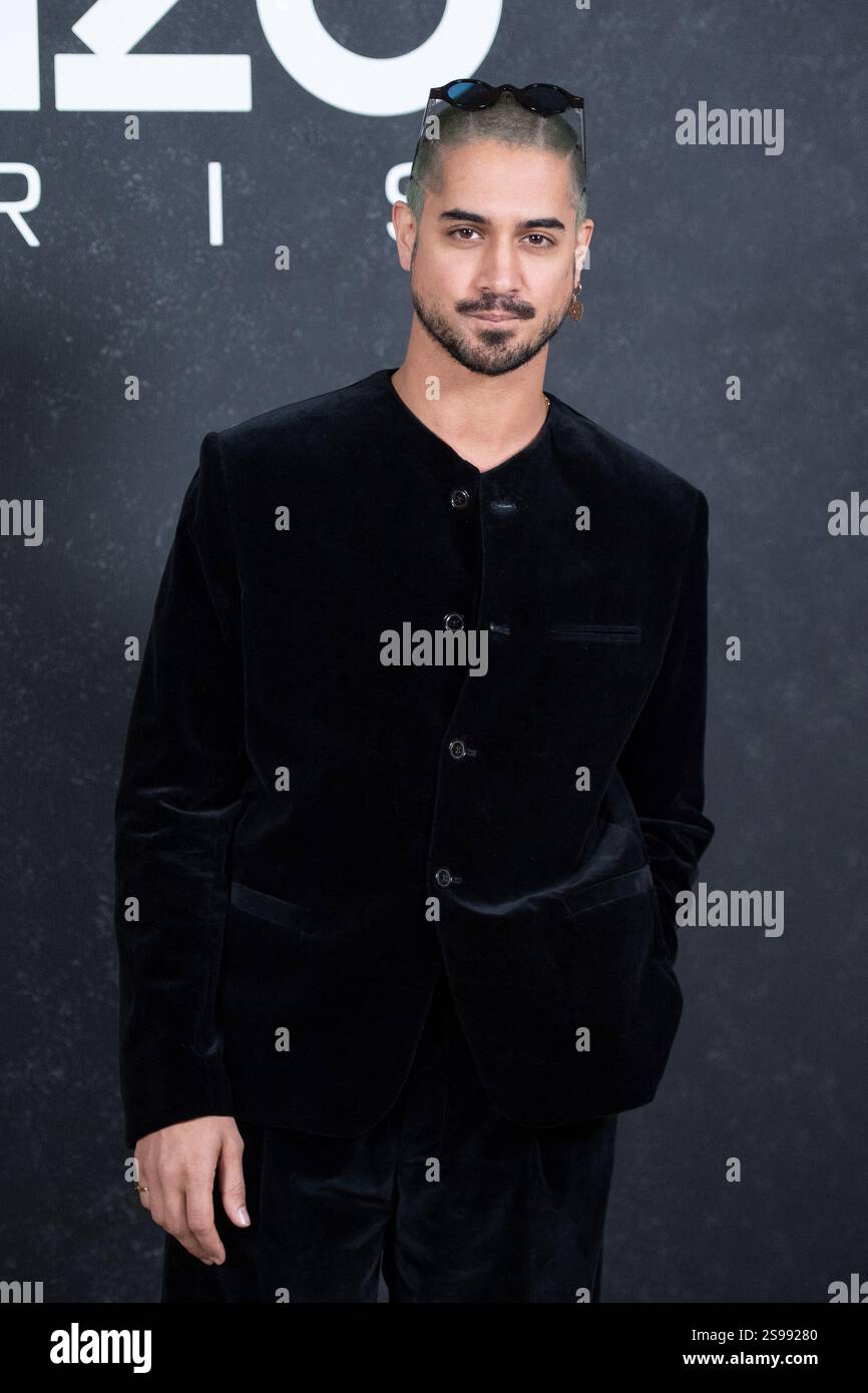 Avan Jogia attending the Kenzo Menswear Fall-Winter 2025/2026 show as ...
