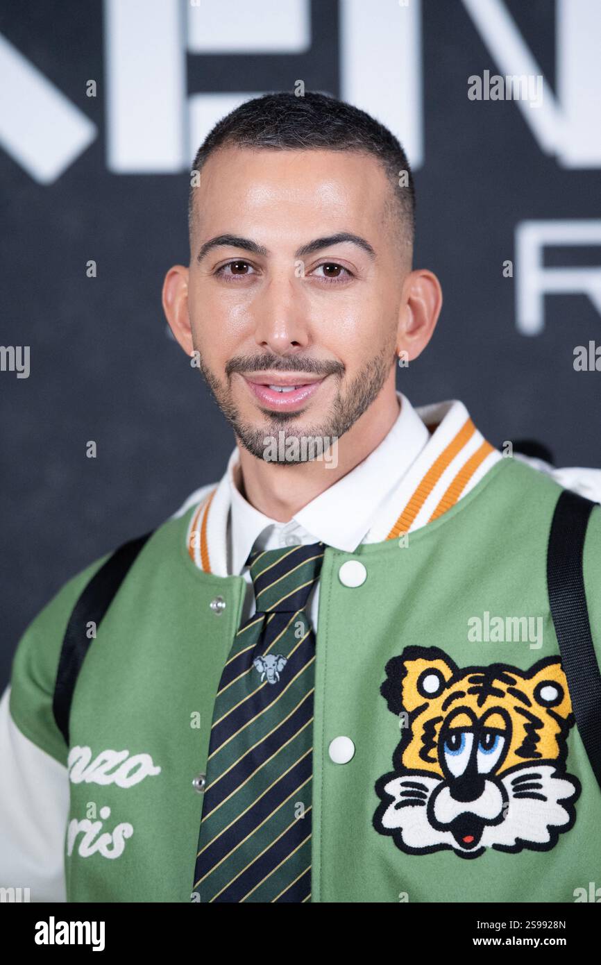 Mahmoud Sidani attending the Kenzo Menswear Fall-Winter 2025/2026 show ...