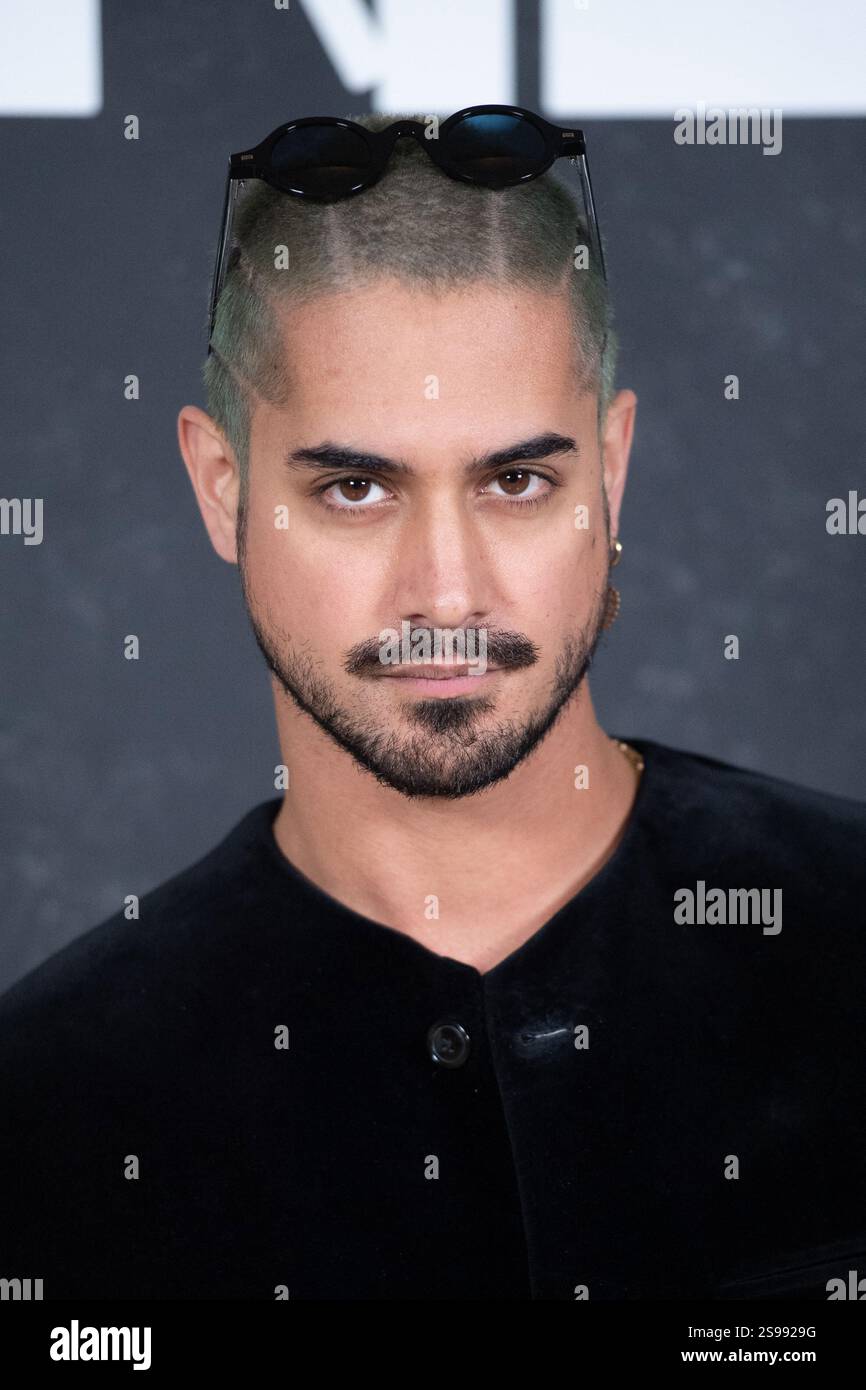 Avan Jogia attending the Kenzo Menswear Fall-Winter 2025/2026 show as ...