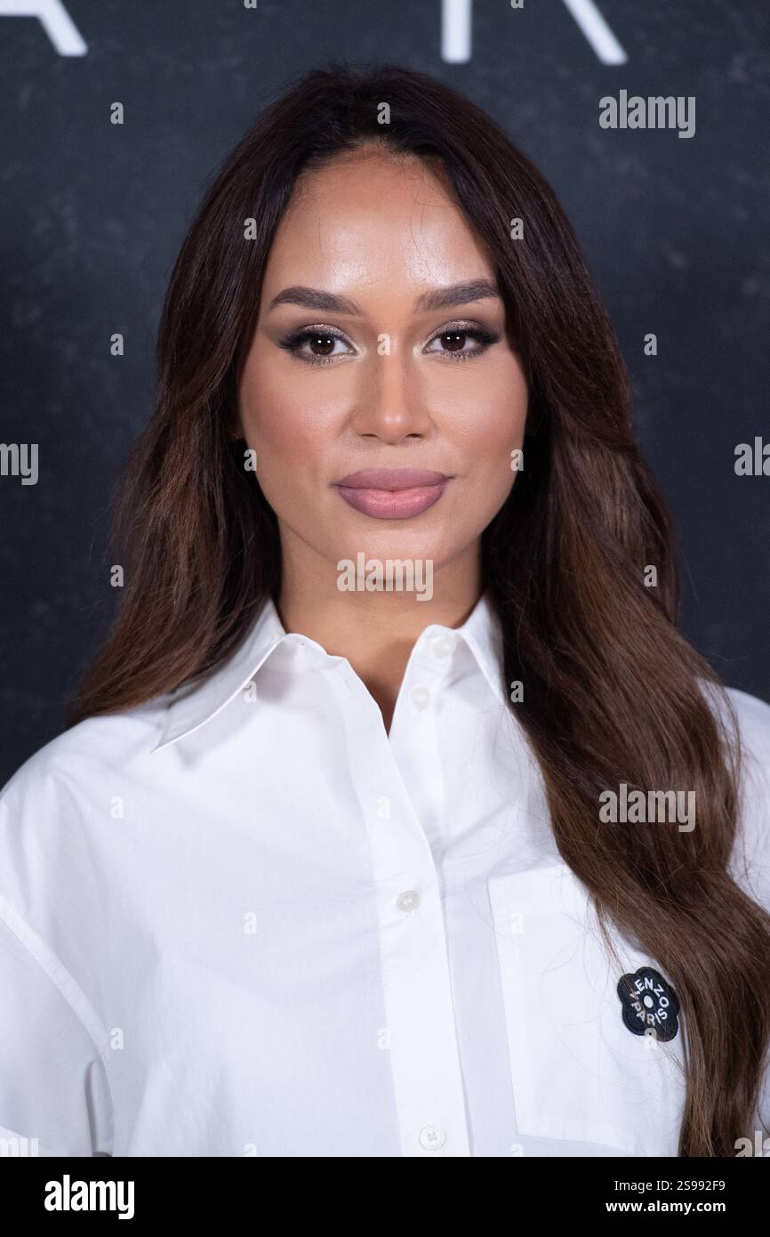 Maria Cepero attending the Kenzo Menswear Fall-Winter 2025/2026 show as ...