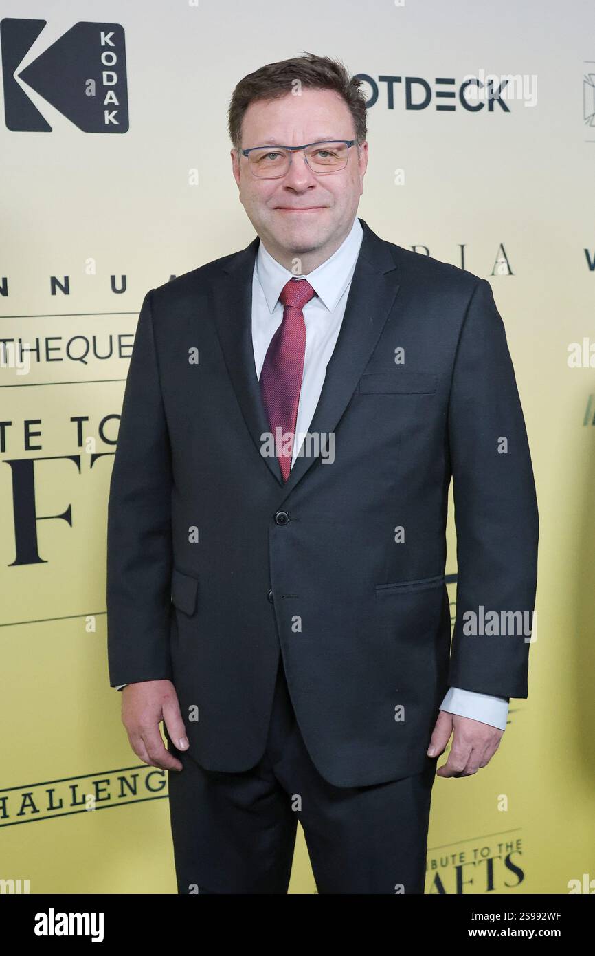 January 24, 2025, Los Angeles, California, USA: Ron Bartlett at the ...