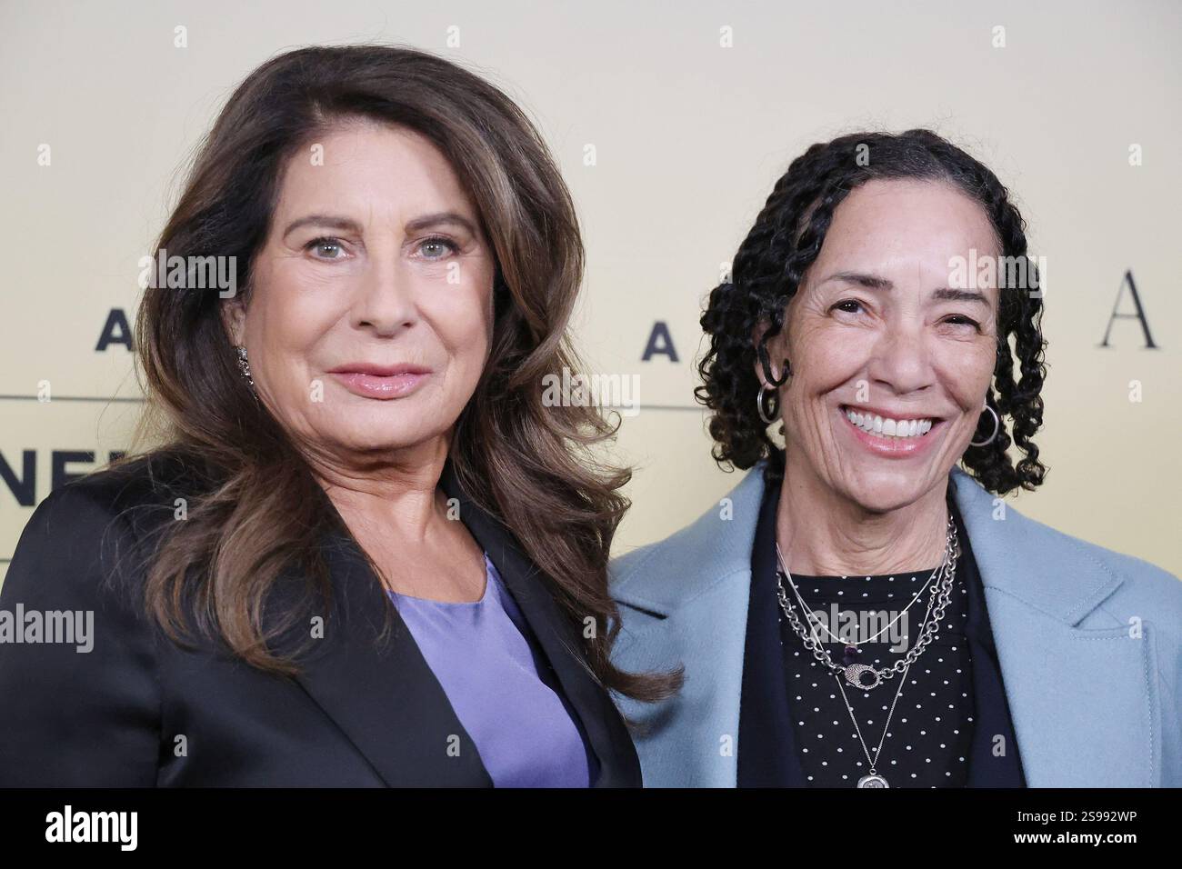 January 24, 2025, Los Angeles, California, USA: Paula Wagner, Stephanie ...