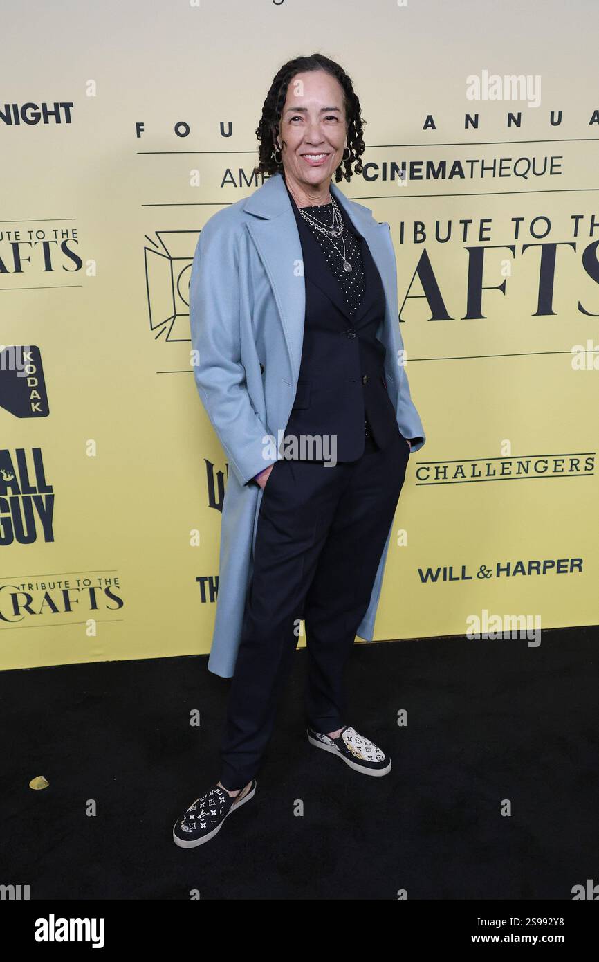 January 24, 2025, Los Angeles, California, USA: Stephanie Allain at the ...