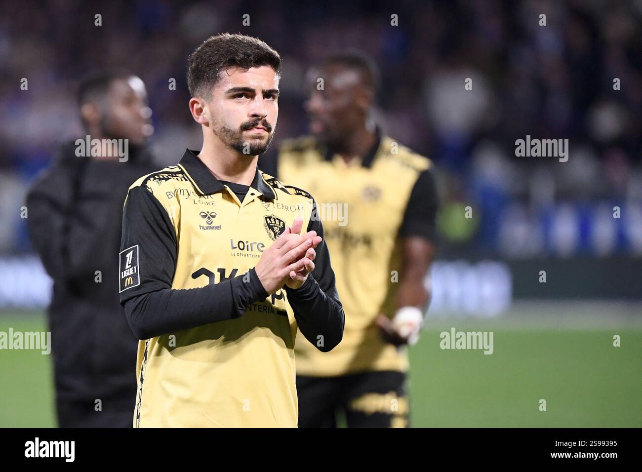 28 Igor MILADINOVIC (asse) during the Ligue 1 MCDonald's match between ...