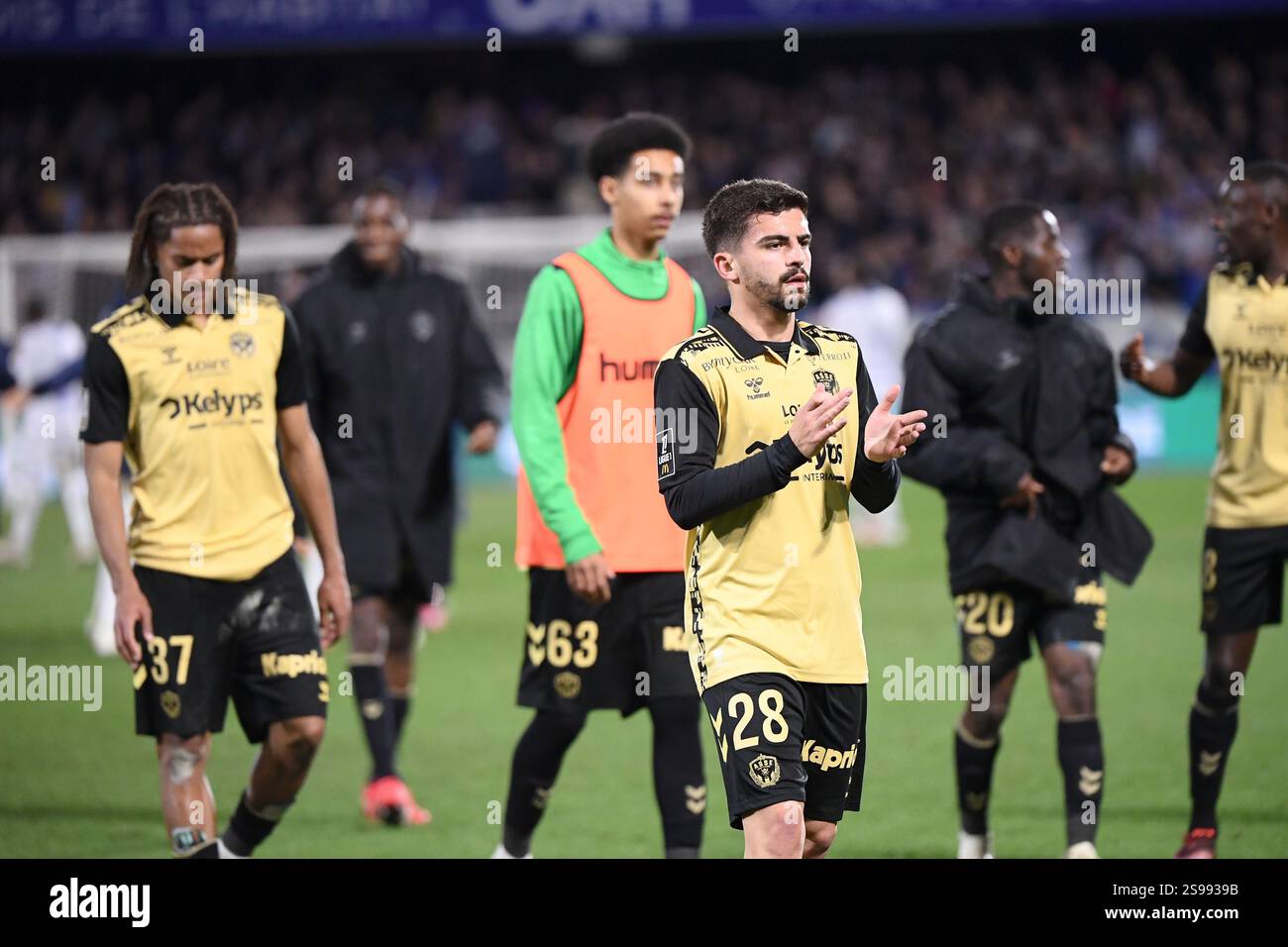 28 Igor MILADINOVIC (asse) during the Ligue 1 MCDonald's match between ...
