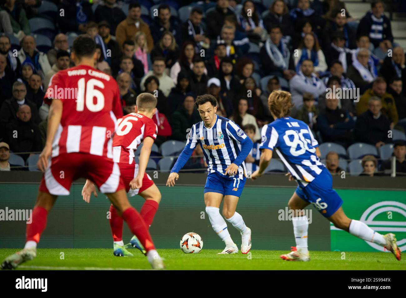 Kepler Laveran de Lima Ferreira OM, known as Pepe for FC Porto (C) seen ...
