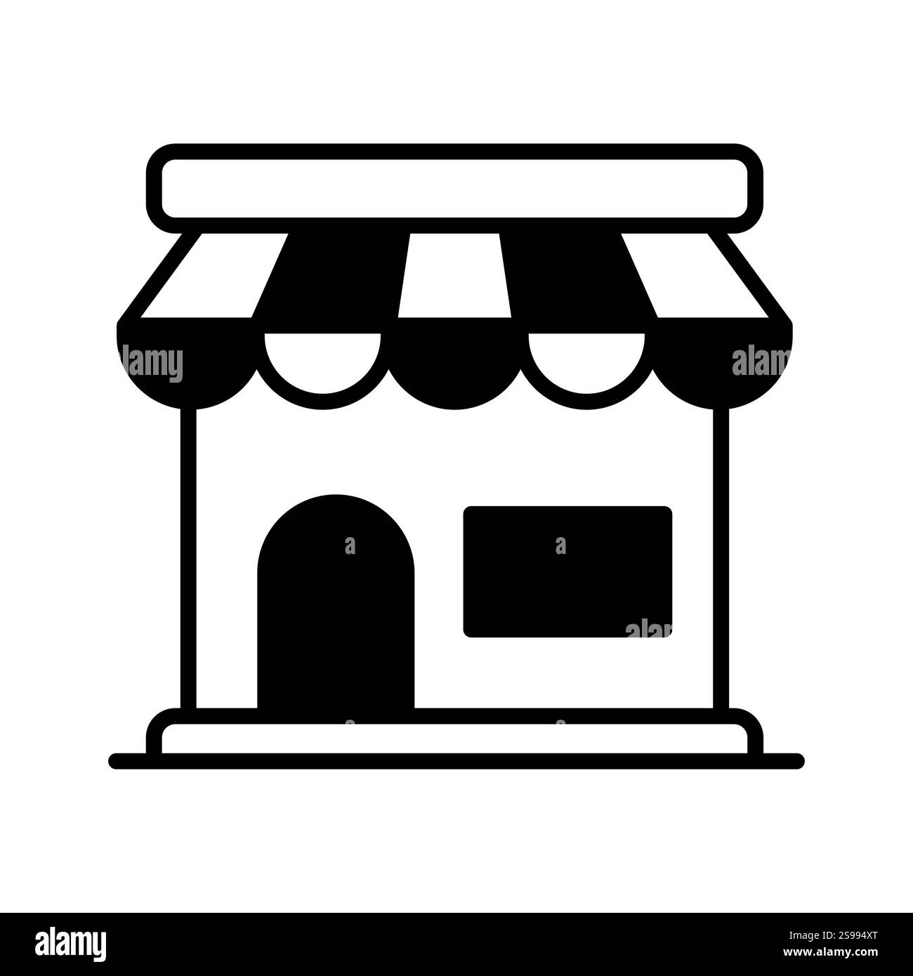 Digital storefront vector vectors Stock Vector Images - Alamy