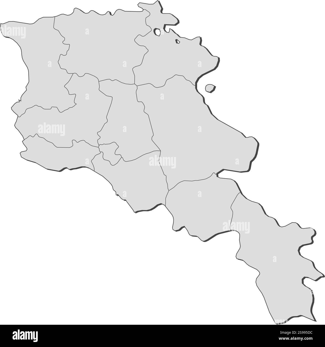 Maps of armenia Cut Out Stock Images & Pictures - Alamy