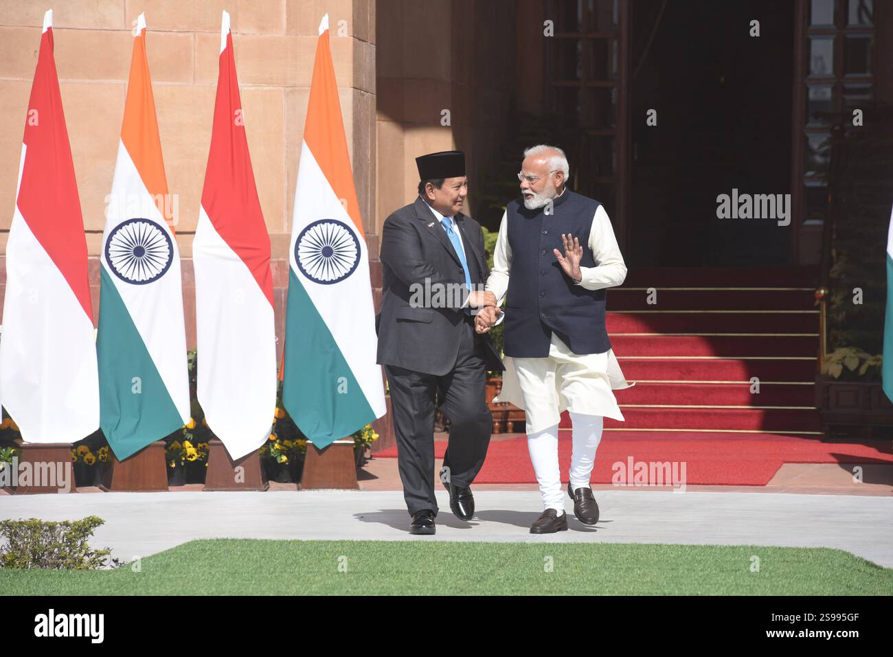 Narendra Modi meets Prabowo Subianto Indonesian President Prabowo ...