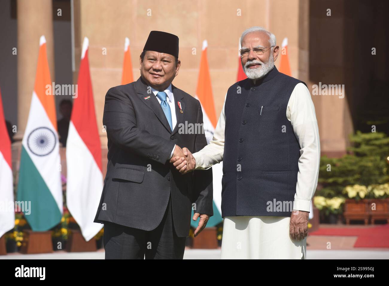 Narendra Modi meets Prabowo Subianto Indonesian President Prabowo ...