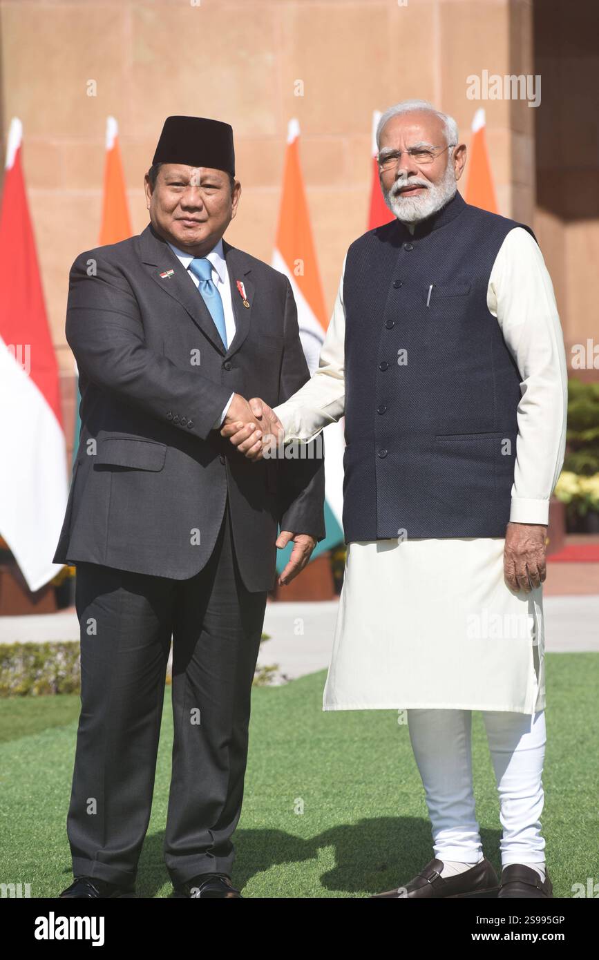 Narendra Modi meets Prabowo Subianto Indonesian President Prabowo ...