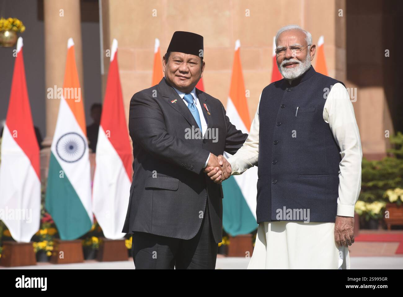 Narendra Modi meets Prabowo Subianto Indonesian President Prabowo ...