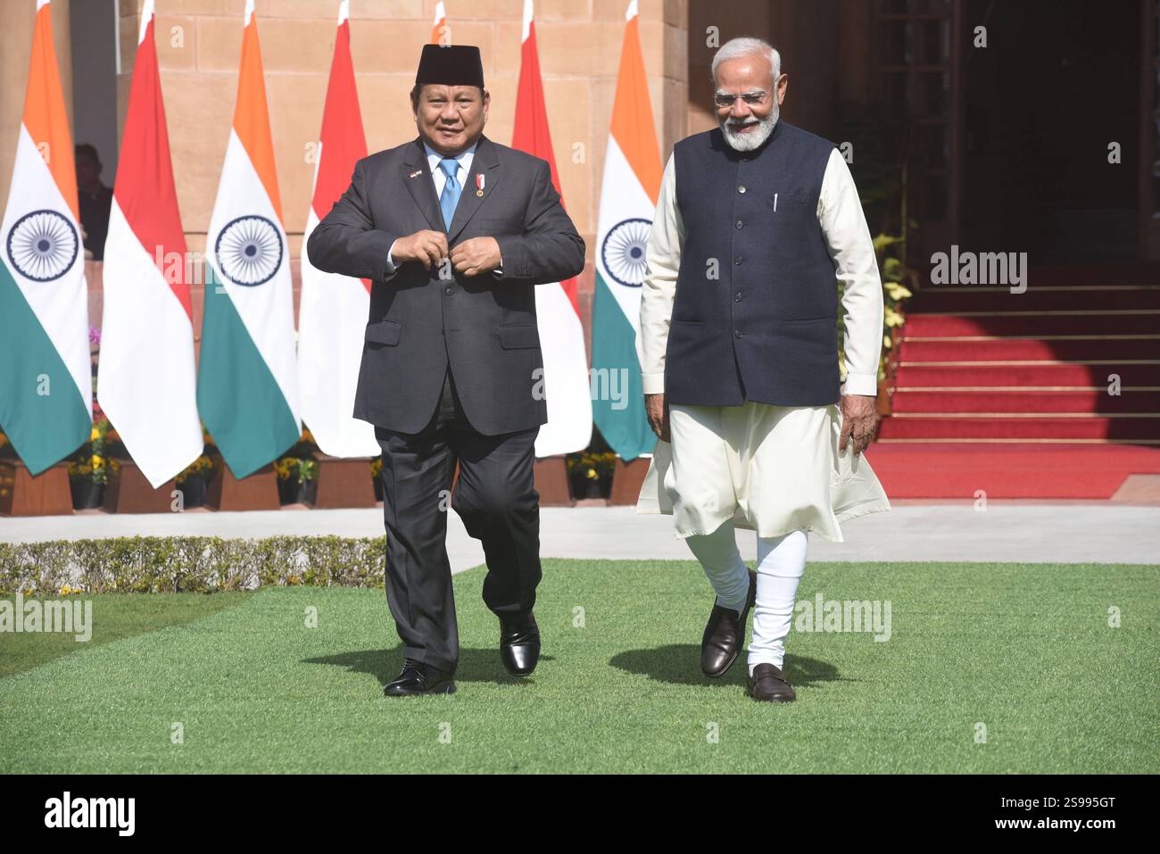 Narendra Modi meets Prabowo Subianto Indonesian President Prabowo ...
