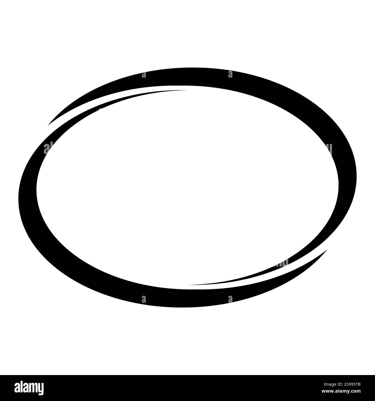 Circle geometric frames borders Cut Out Stock Images & Pictures - Alamy